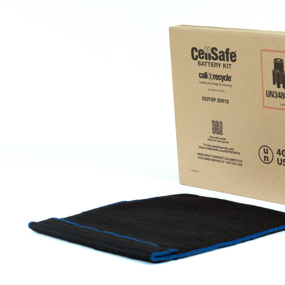 CellBlock CellSafe Envelope DDR Li-Ion Recycling Kit - The Battery ...