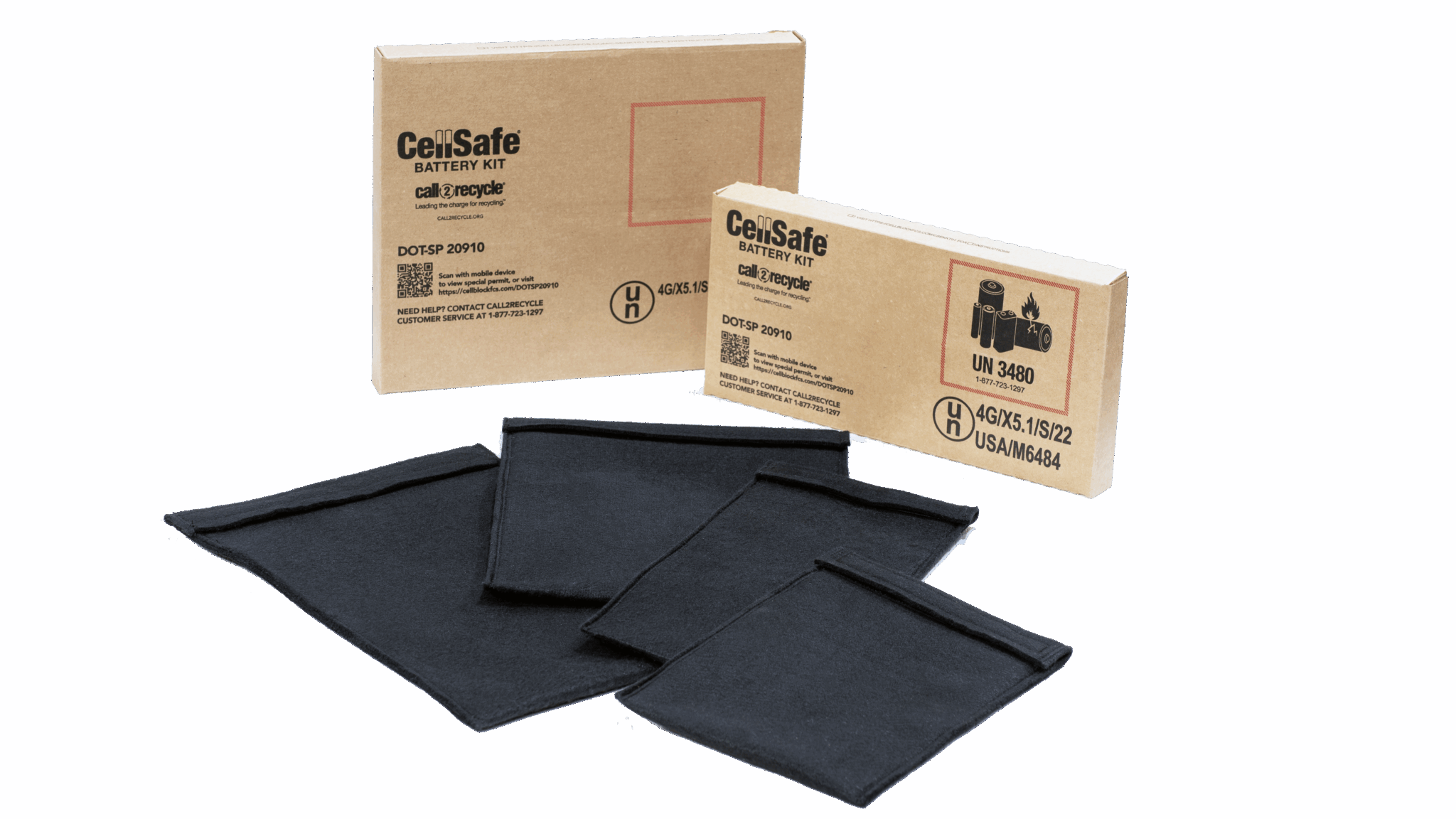 CellBlock CellSafe Envelope DDR Li-Ion Recycling Kit – The Battery ...